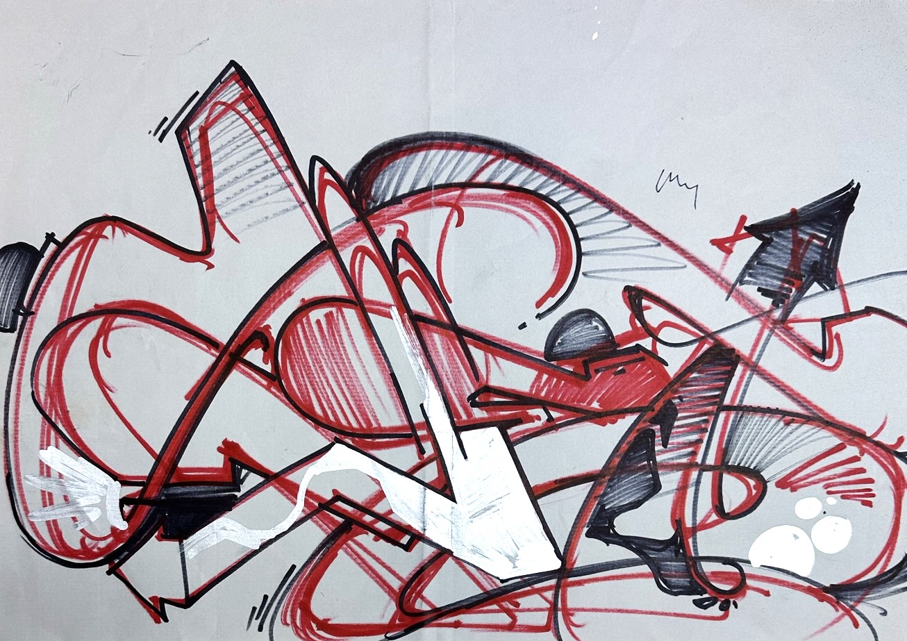 SWET - Graffiti Skitse (6) - Grisk